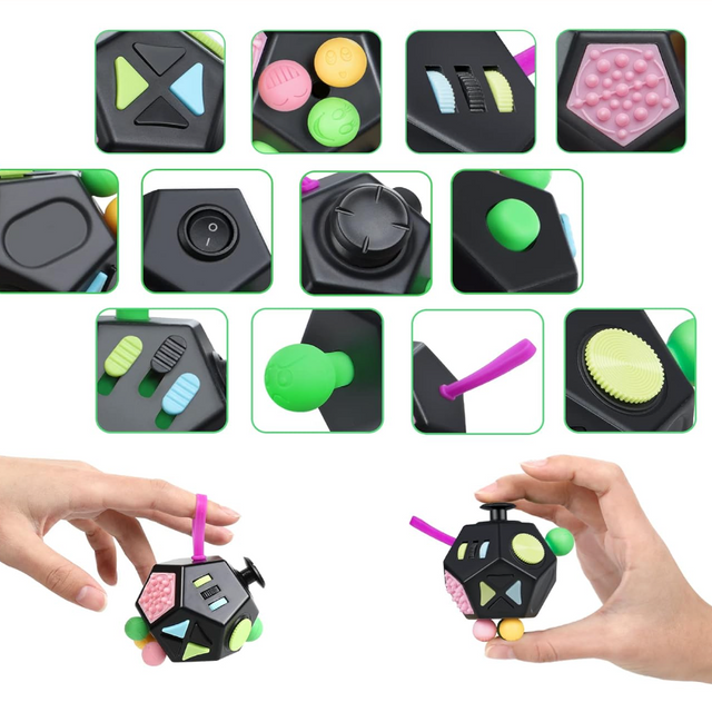 12 Sided Fidget Cube | Everyday OT – Everyday OT