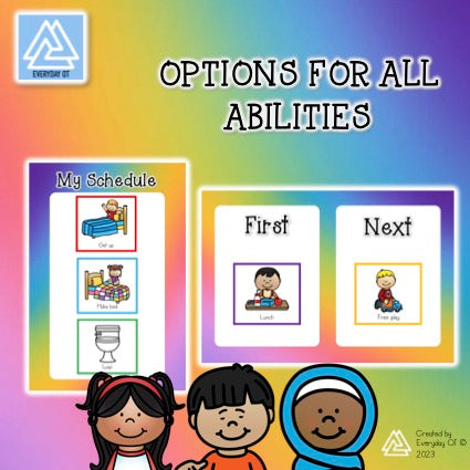 Visual Schedule Digital Download – Everyday OT