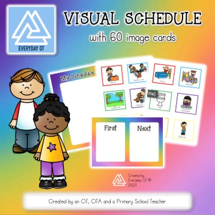 Visual Schedule Digital Download – Everyday OT