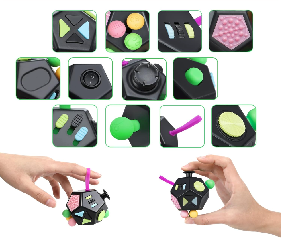 12 Sided Fidget Cube – Everyday OT