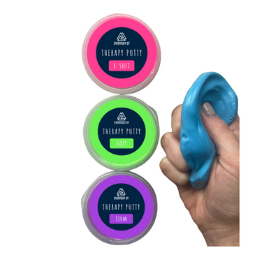 Therapy Putty (4 Pack) | Extra Soft, Soft, Medium & Firm | Everyday OT ...